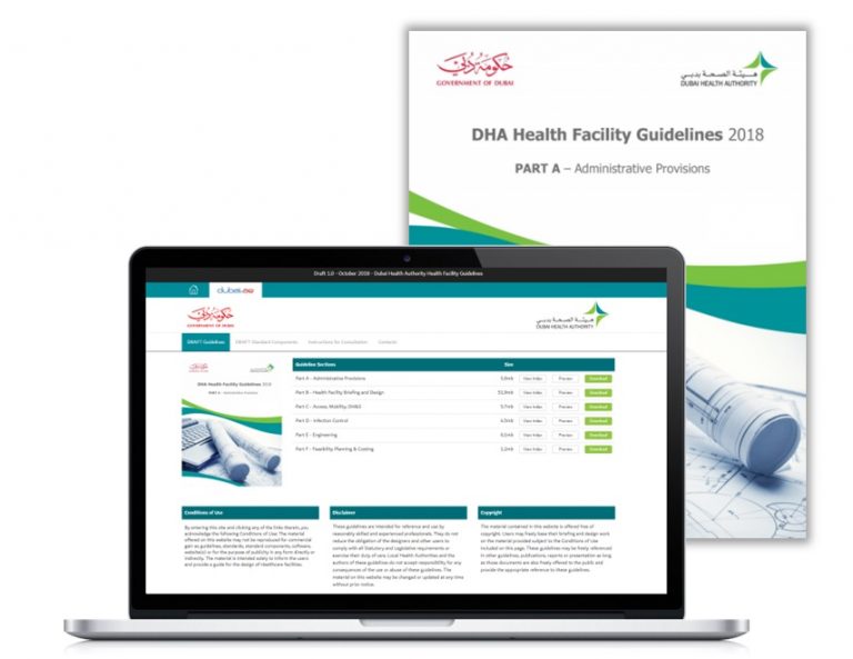 TAHPI | TAHPI presents the new Dubai Health Facility Guidelines
